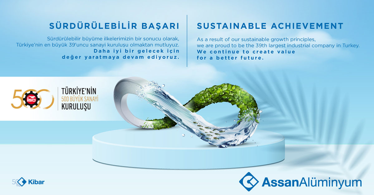 Assan Alüminyum is Turkey's 39th Largest Industrial Company - Assan ...